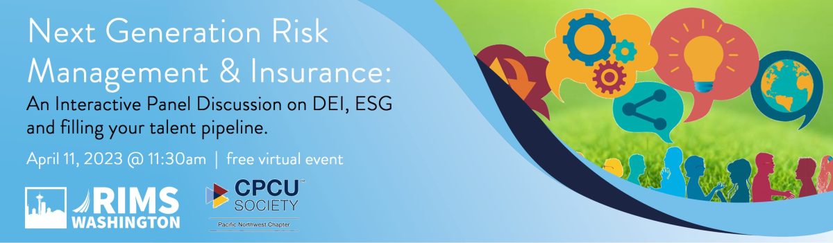 Next Generation Risk Management & Insurance – Washington RIMS