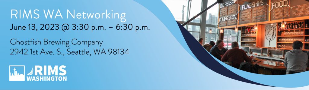 RIMS WA Chapter Social @ Ghostfish Brewing – Washington RIMS